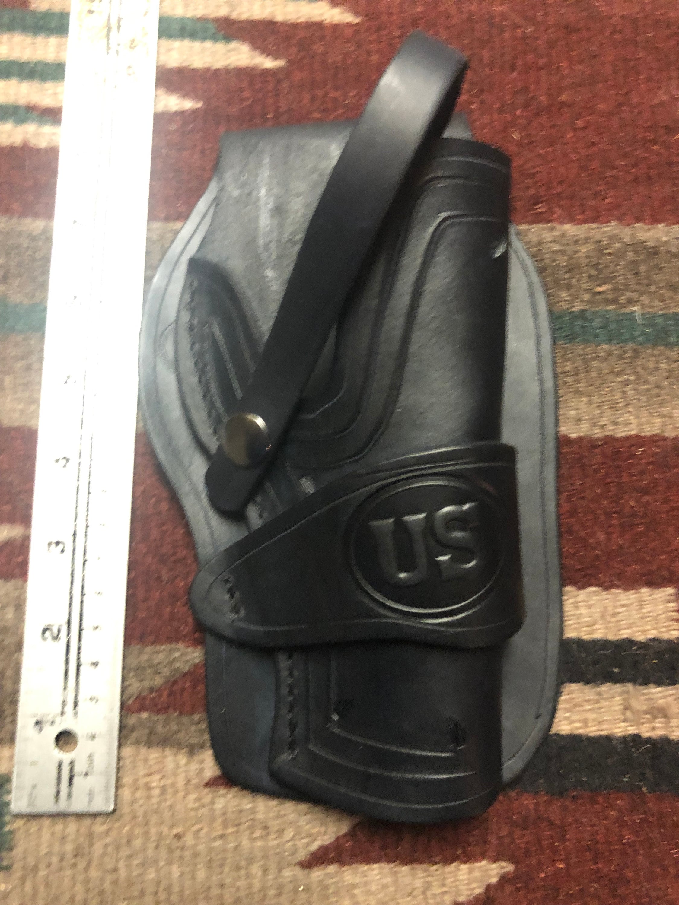 Western Leather Field Holster Wild Bunch Style Fits Colt - Etsy