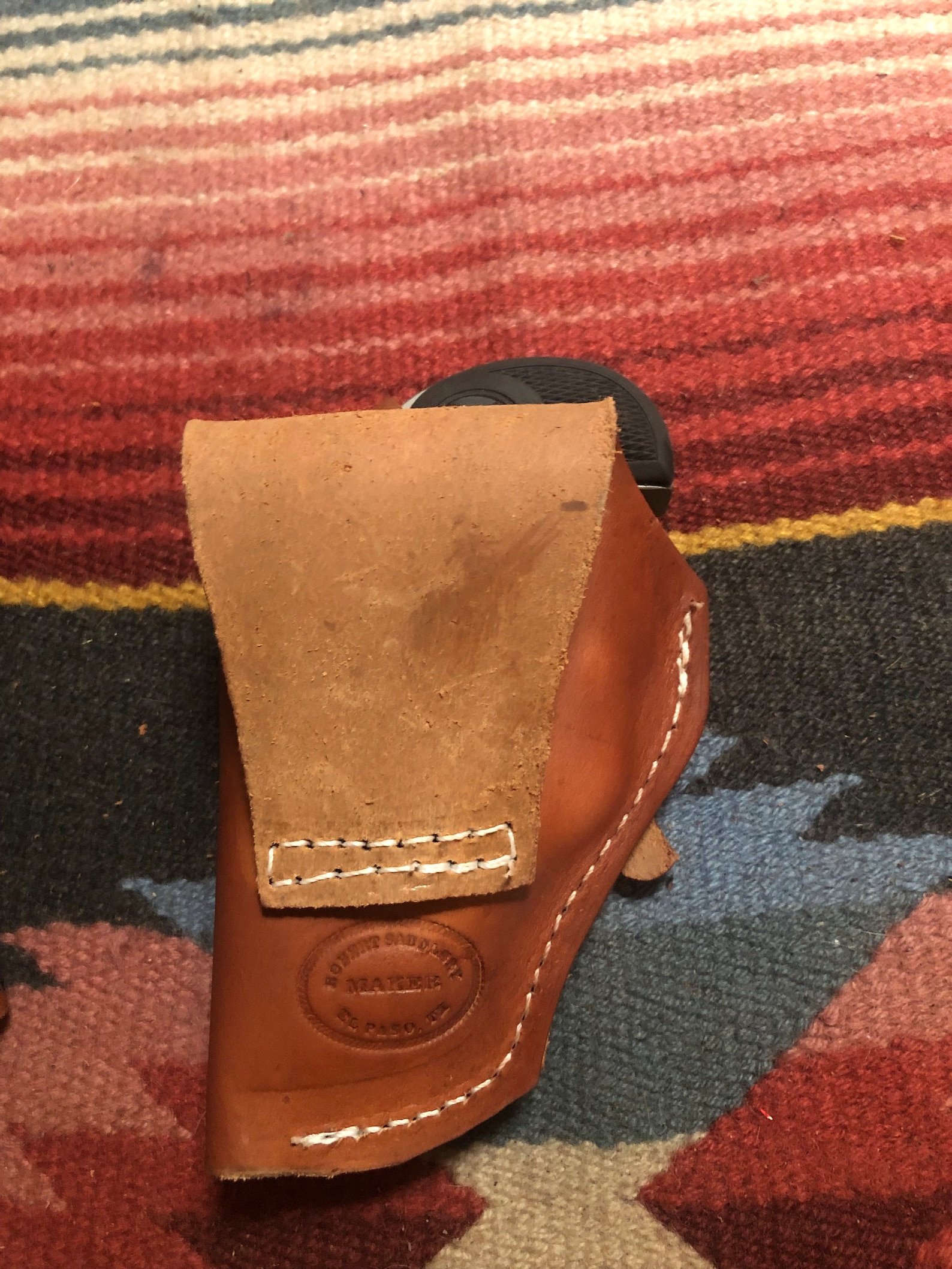 Leather Field Style Holster Fits Bond Arms Derringers W up to a 3 ...