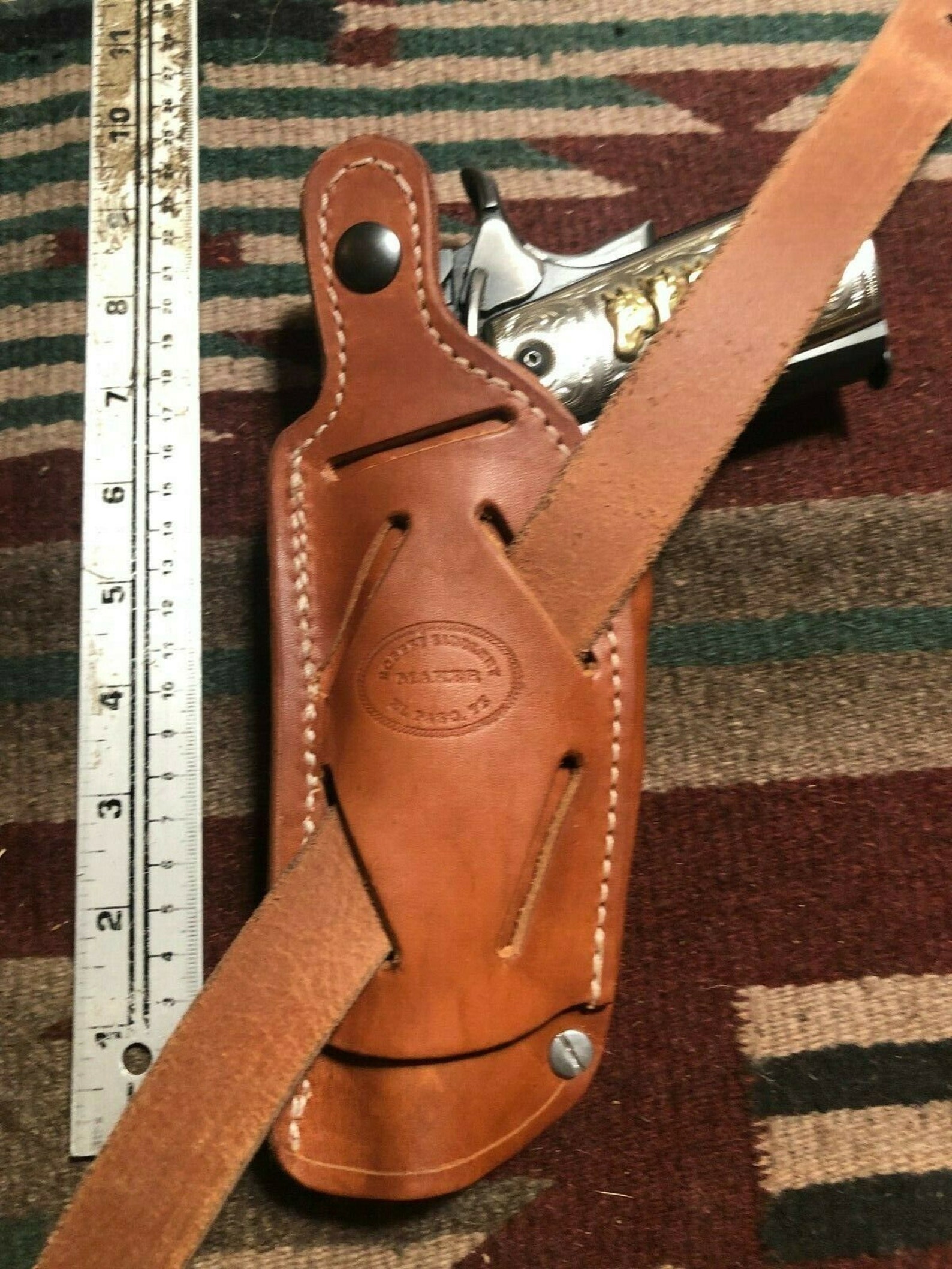 Four Position Leather Holster Cross Draw Small of the Back - Etsy