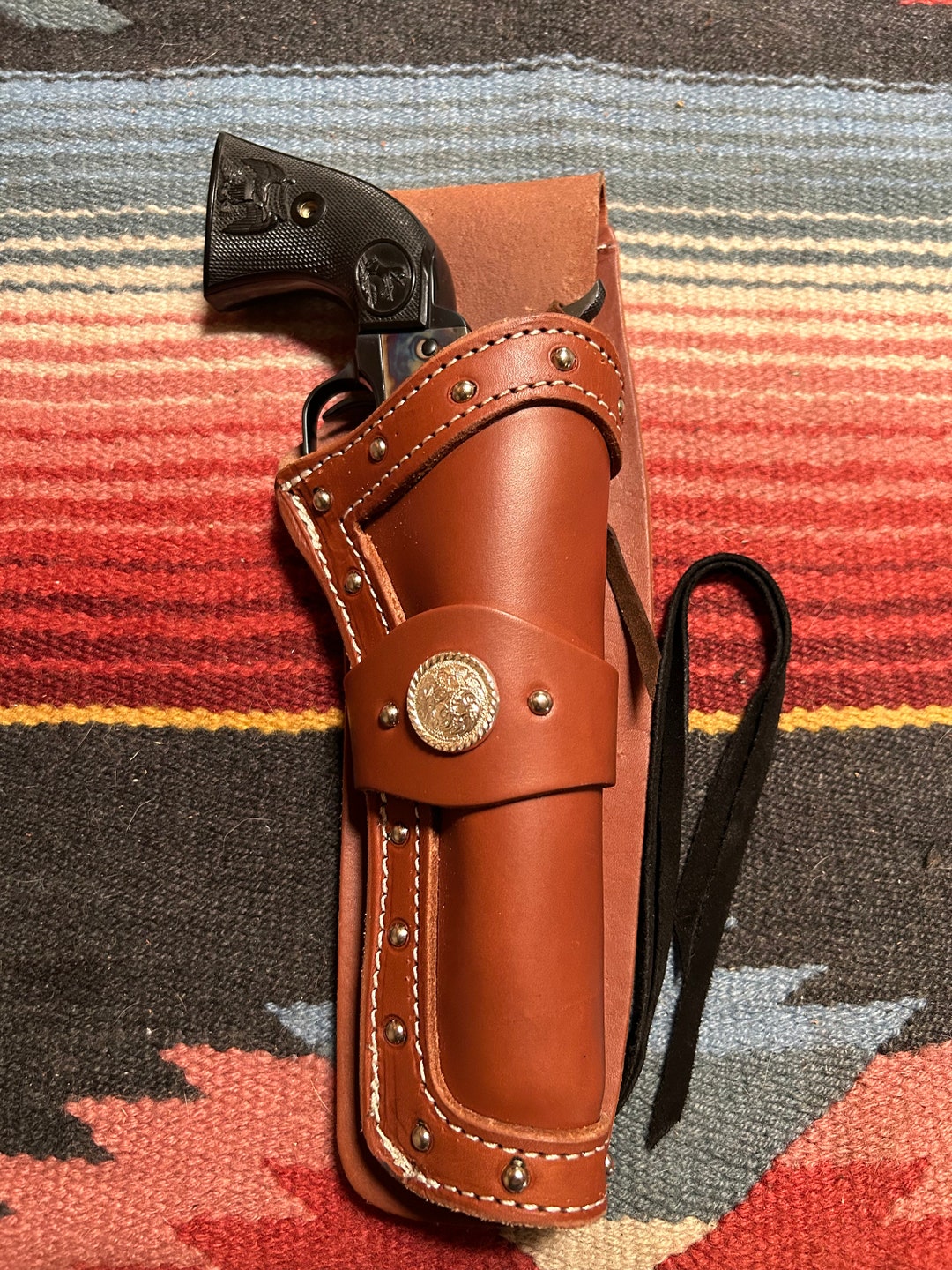 Fancy Western Leather Holster Fits Colt SAA 1873 Heritage Rough Rider ...