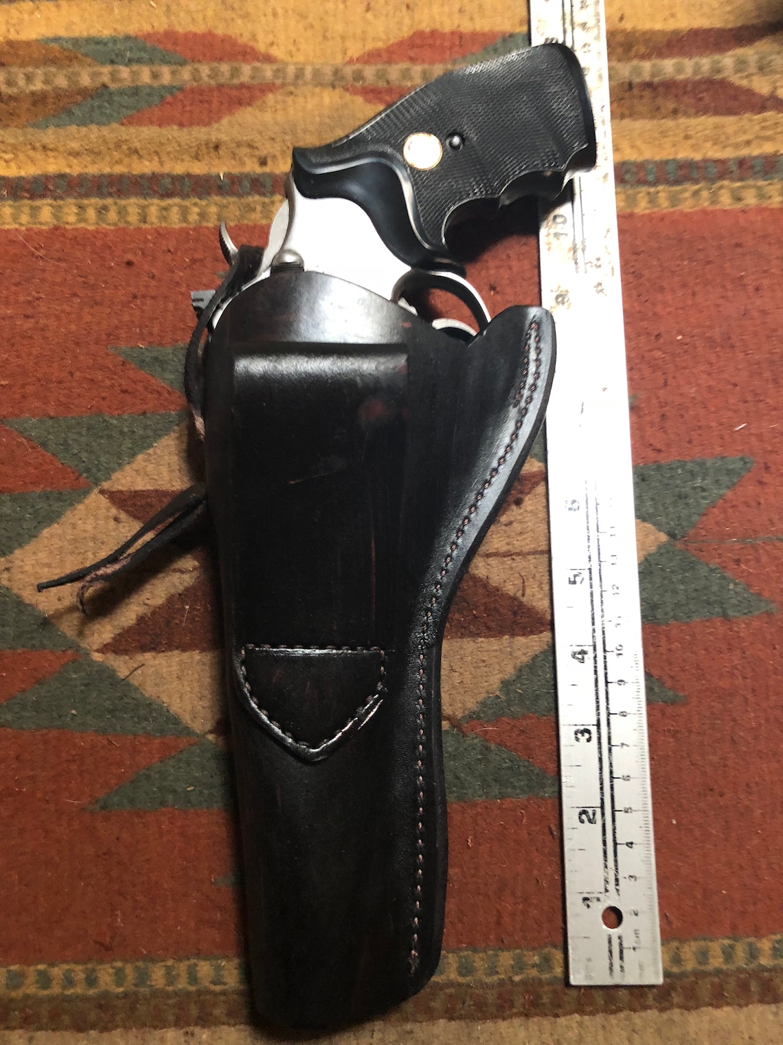 Western Leather Holster Fits Colt Python King Cobra S&W 586 - Etsy
