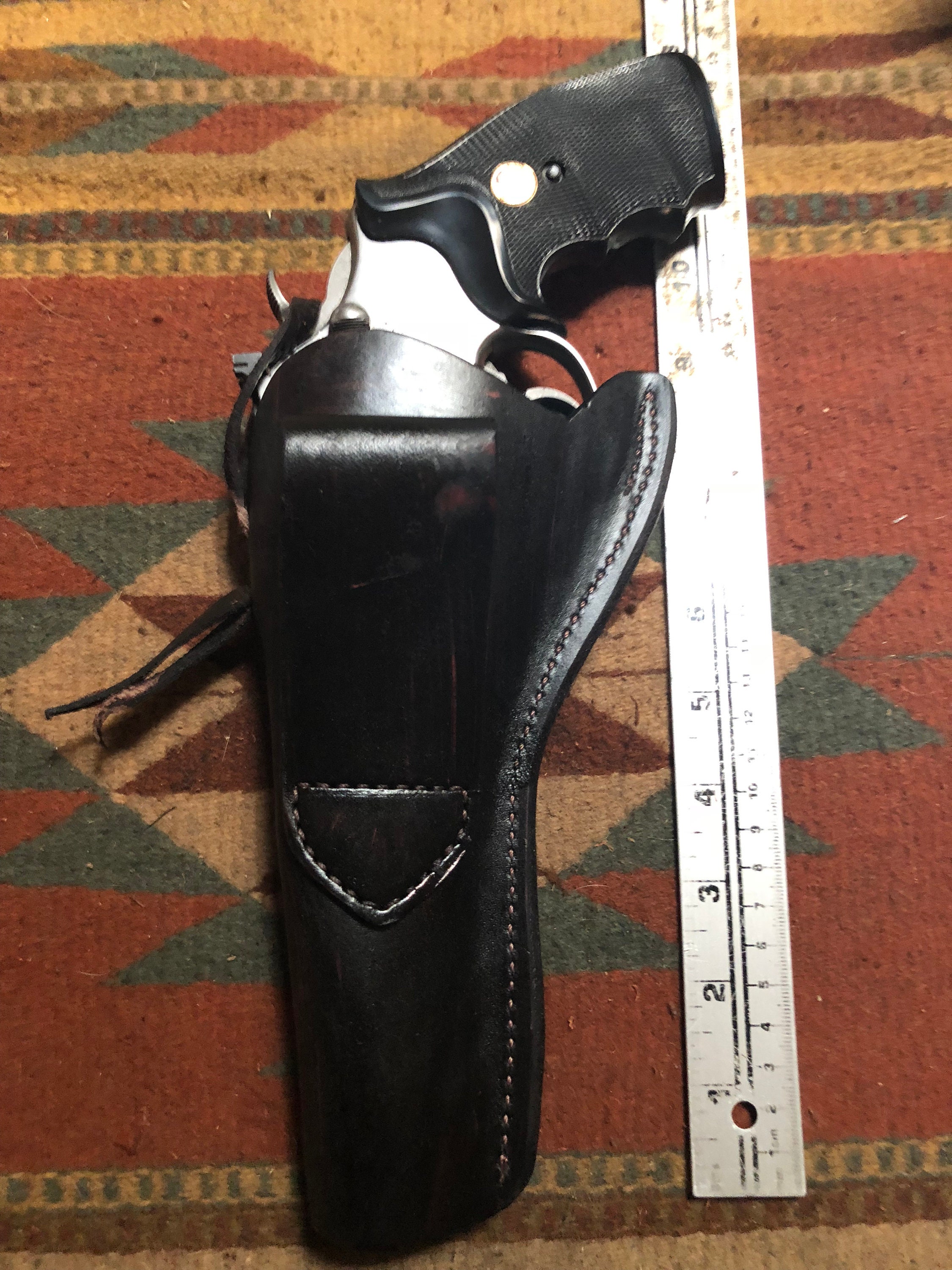 Western Leather Holster Fits Colt Python King Cobra S&W 586 - Etsy Canada