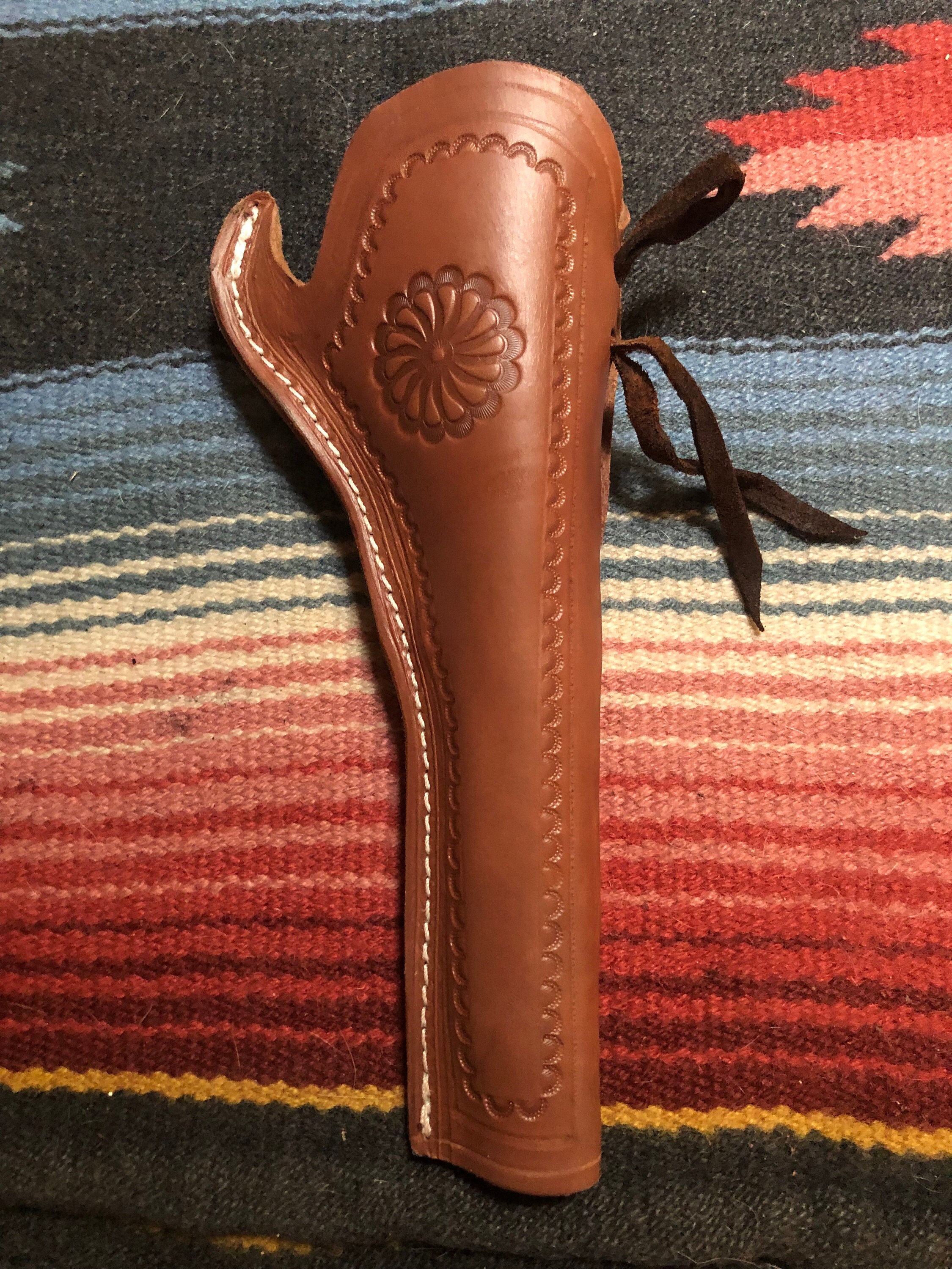 Western Leather Holster Fits the Colt 1851 & 1861 Navy 7 1/2" Barrel ...