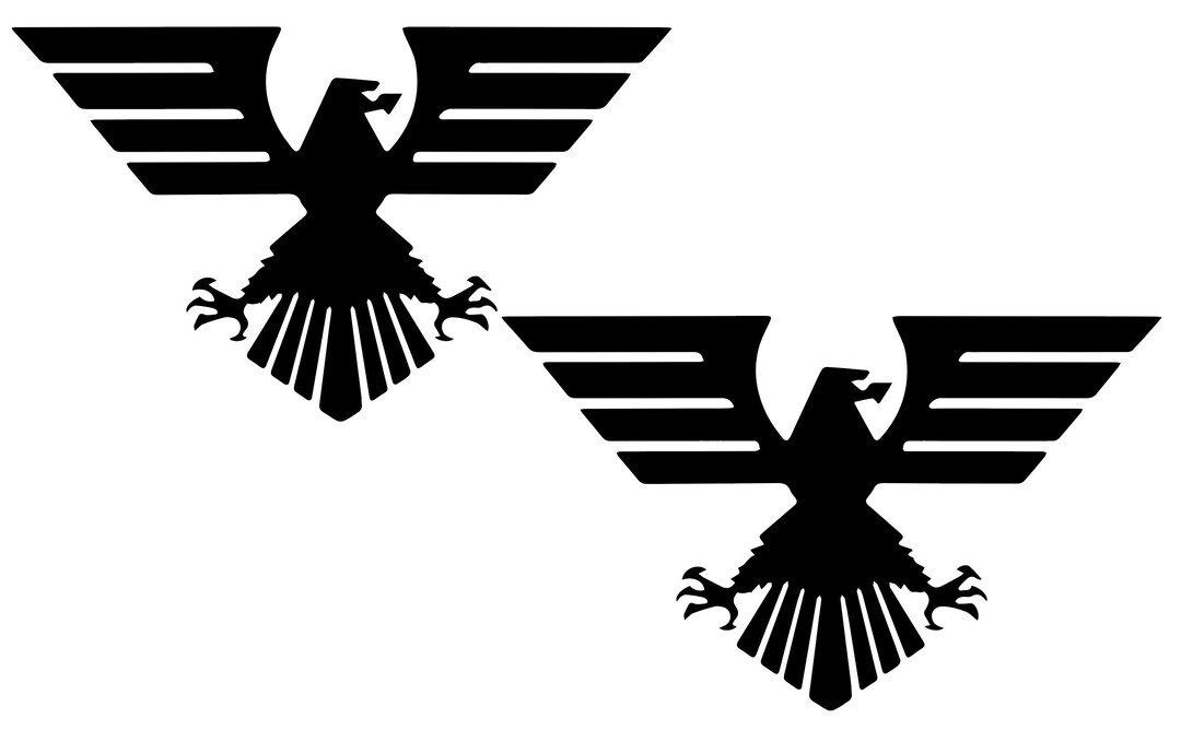 2 Pack - Flying Eagle | Decal Vinyl Sticker Graphics for Car Truck SUV ...