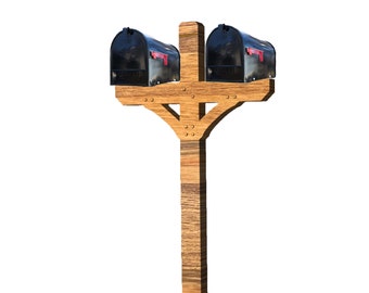 Timber Frame Mailbox Post - Etsy