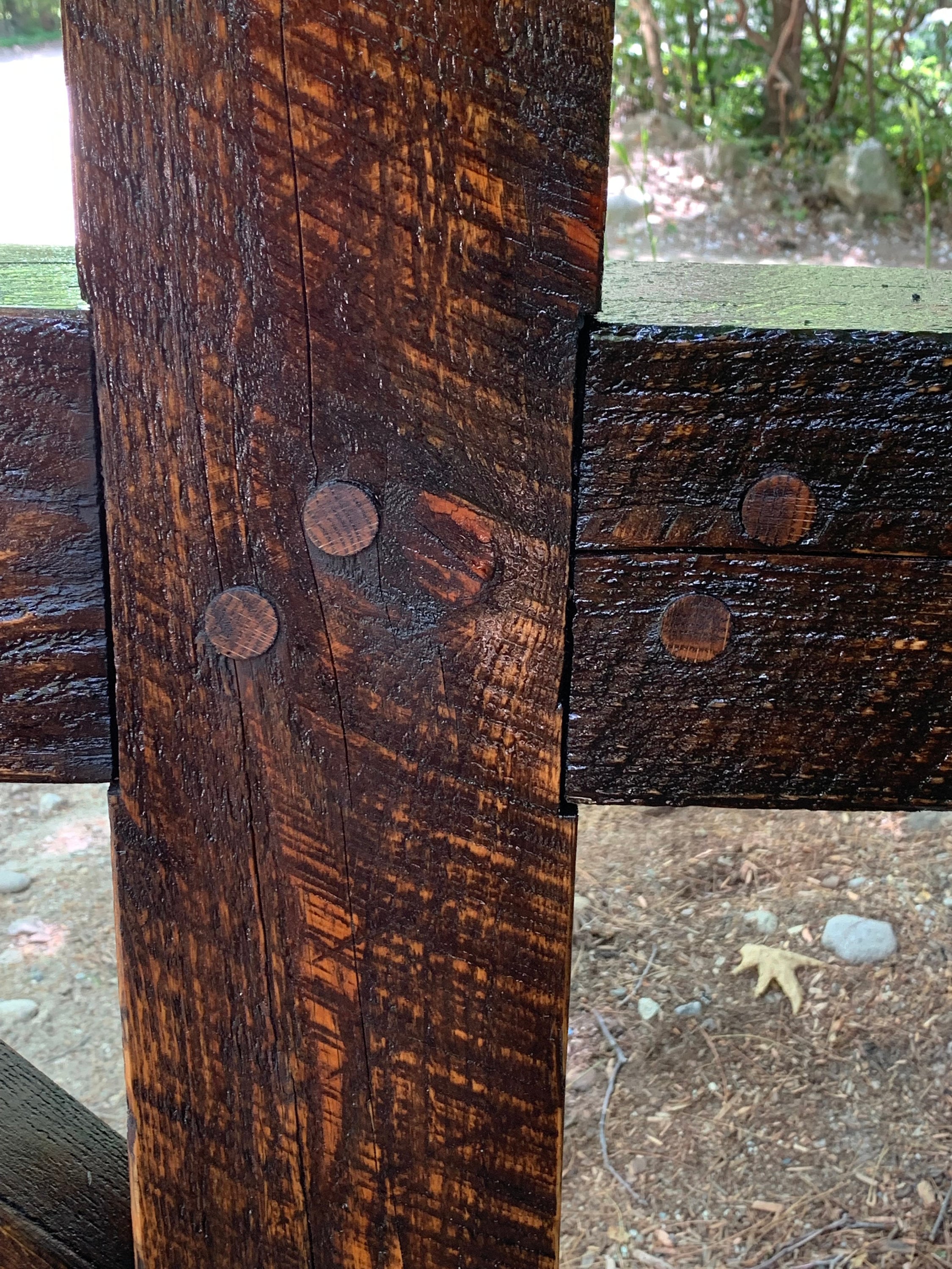 Mailbox Post Custom Handmade Timber Frame Country Double Stack Two ...