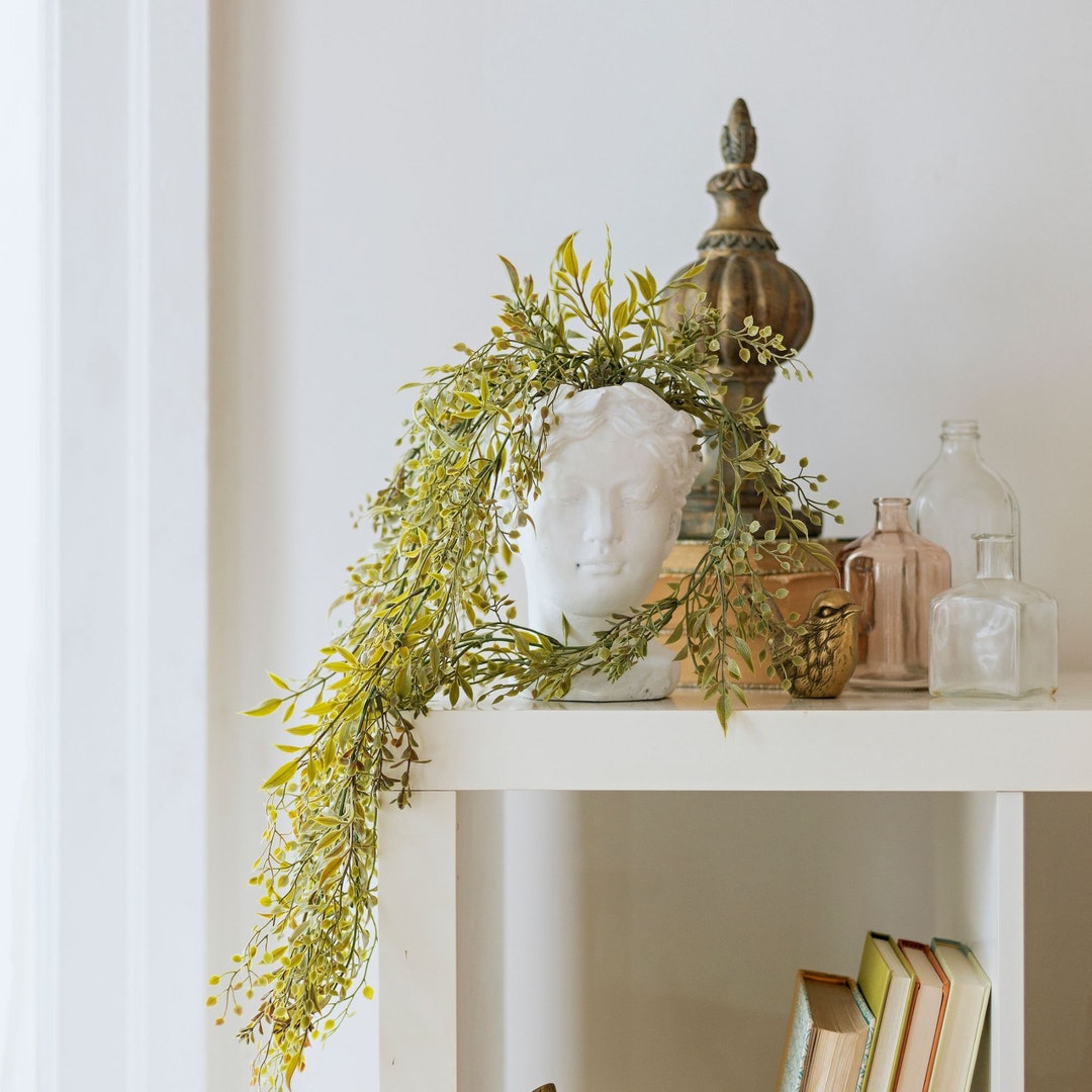 Sage Greenery Artificial Hanging Greenery - Etsy