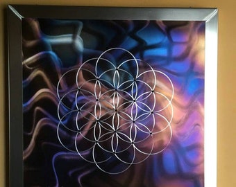 Sacred geometry art | Etsy