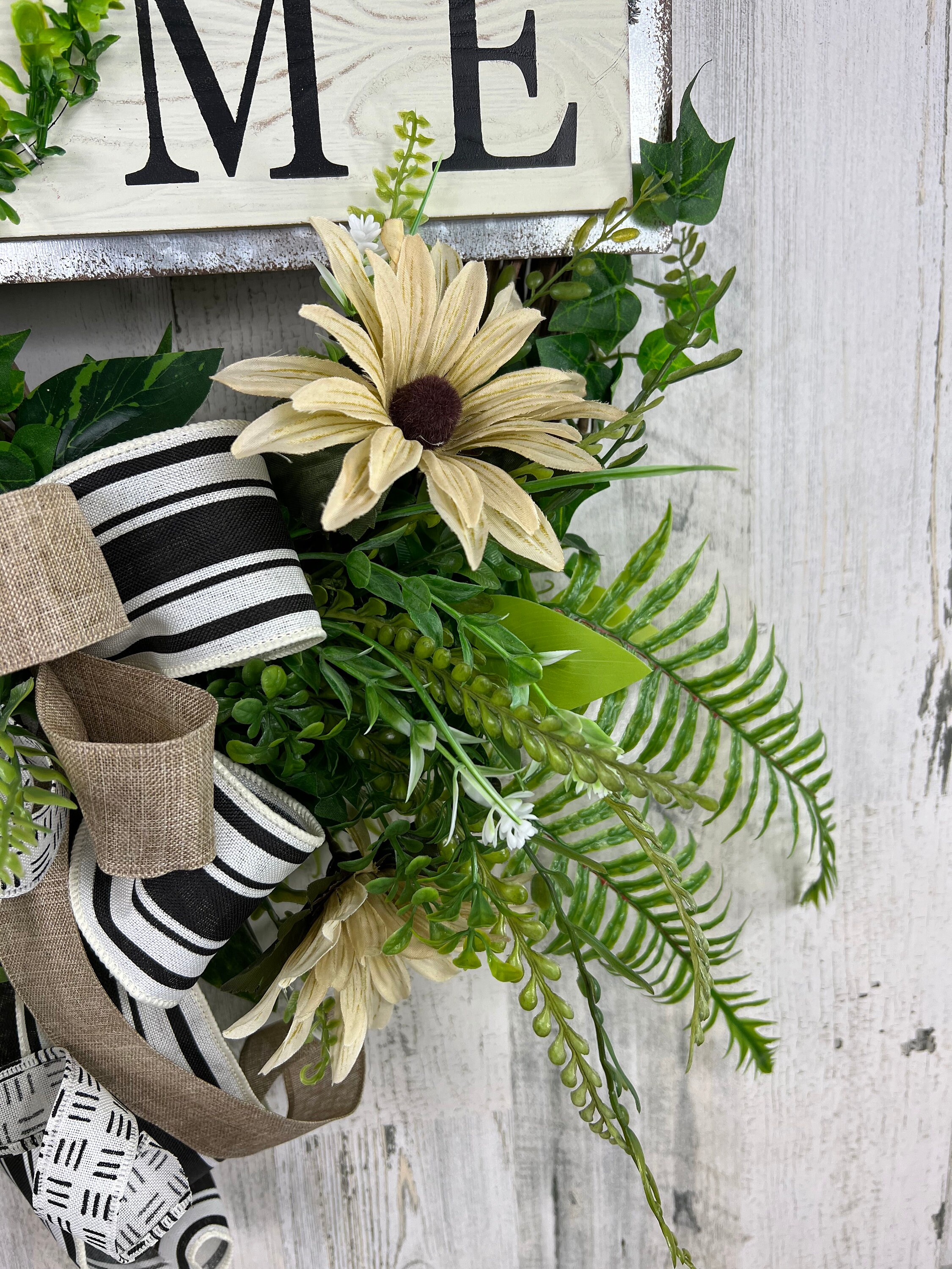 Everyday Oval Grapevine Wreath, Welcome Home Greenery Home Decor ...