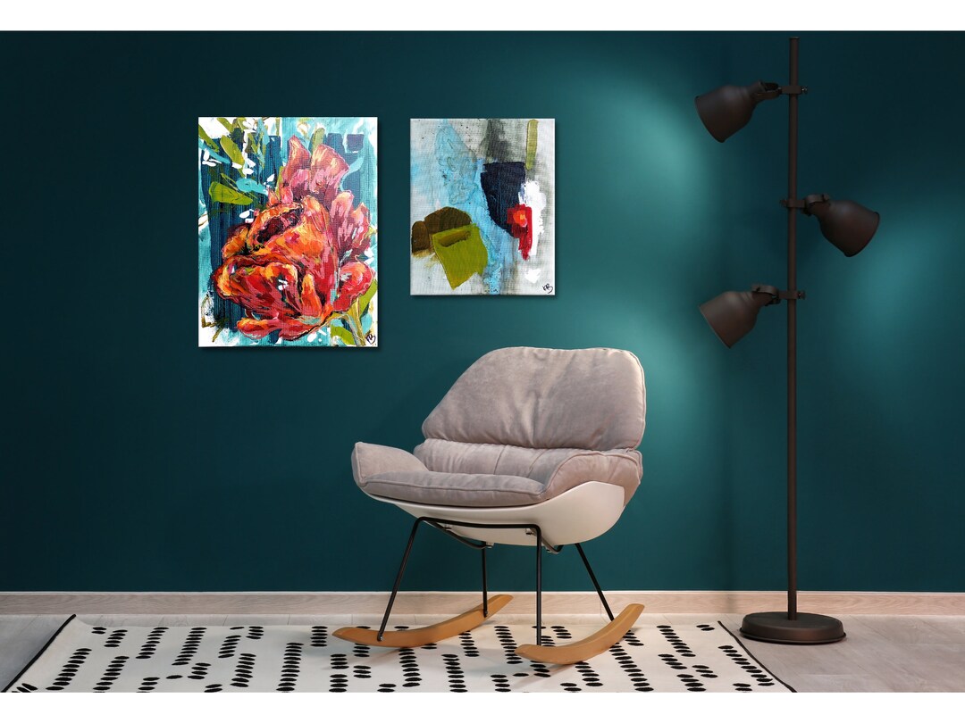 New Life Abstract Painting Original Artwork Hand-painted - Etsy