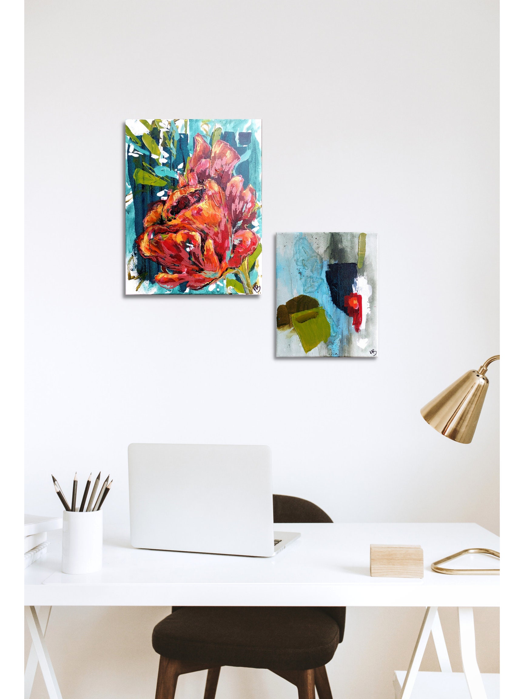 New Life Abstract Painting Original Artwork Hand-painted - Etsy