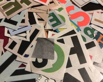 Magazine letters | Etsy