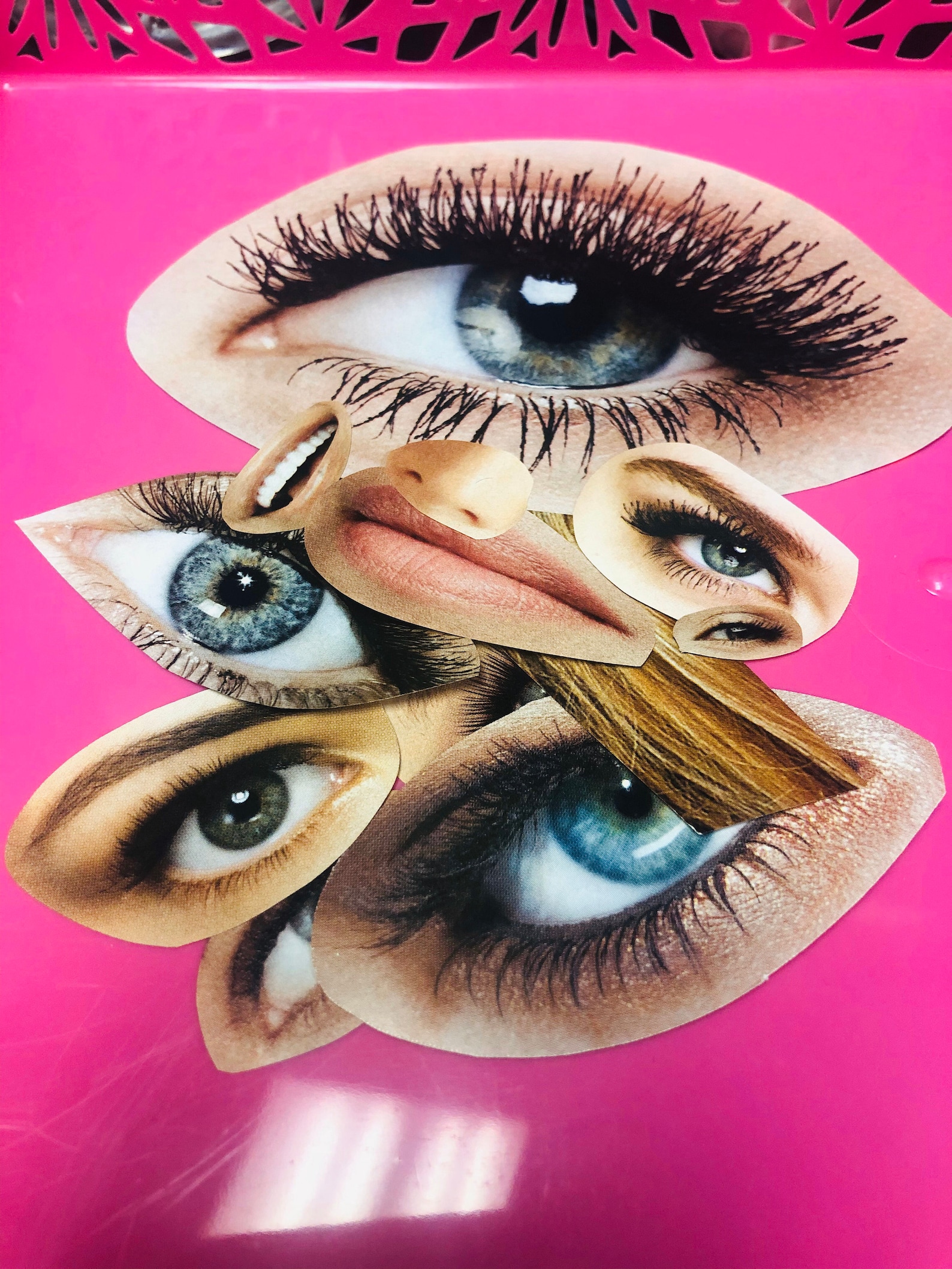 Lot of 50 Magazine Clippings Face Feature Pictures Smile - Etsy