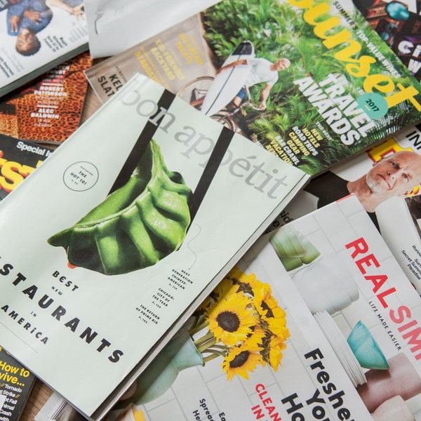 Recycled Magazine - Etsy