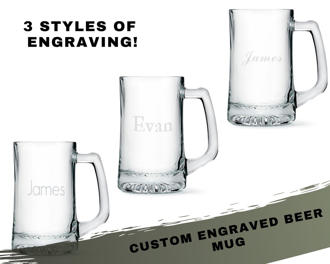 Custom Matching Bachelor Party Beer Mug - Perfect for the Groom ...