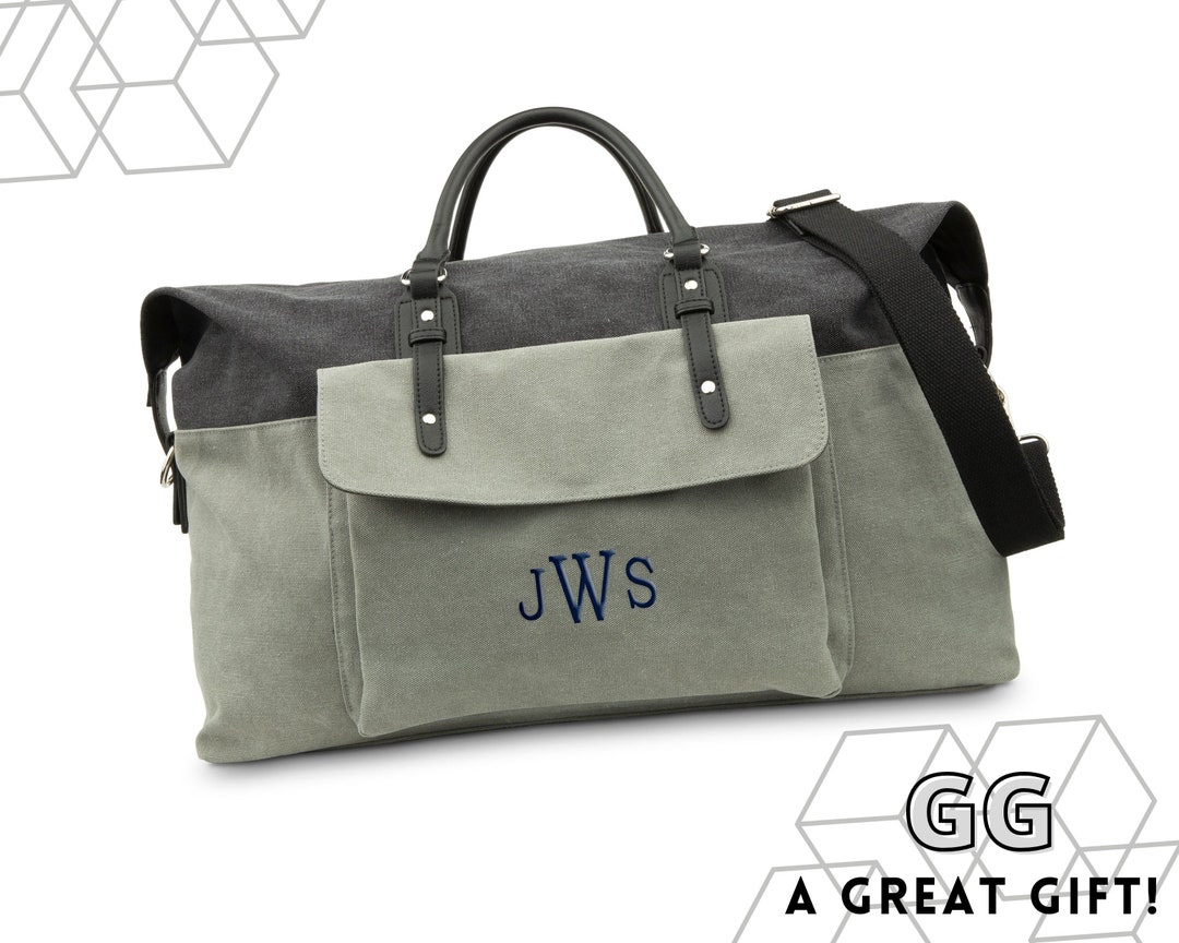 Personalized Weekender Duffel Bag – Custom Duffel Bag - Men's Vacation ...