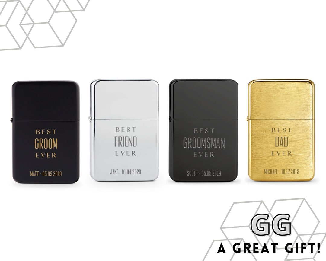 Personalized Engraved Lighter With Gift Box – Custom Keepsake - Etsy