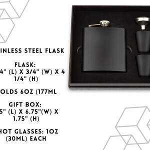 Custom Initial Antler Flask Gift Set - Personalized Flask Set With Shot ...