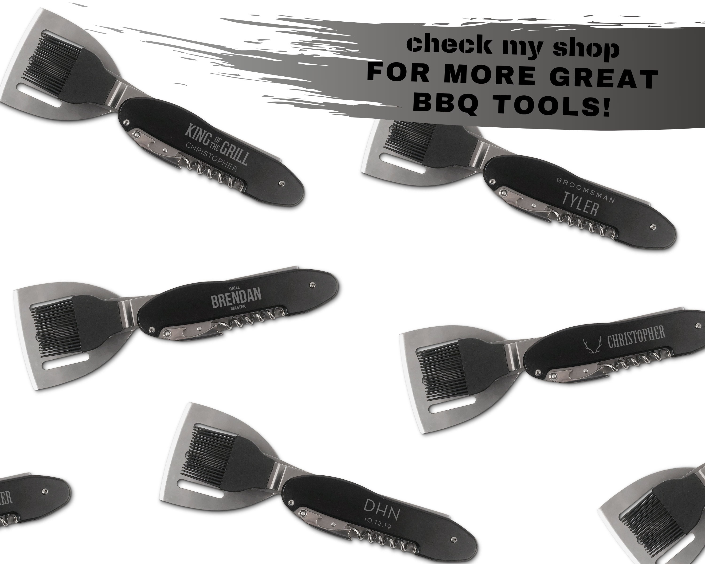 Personalized Grill Multi-tool BBQ Grill Multi-tool | Etsy