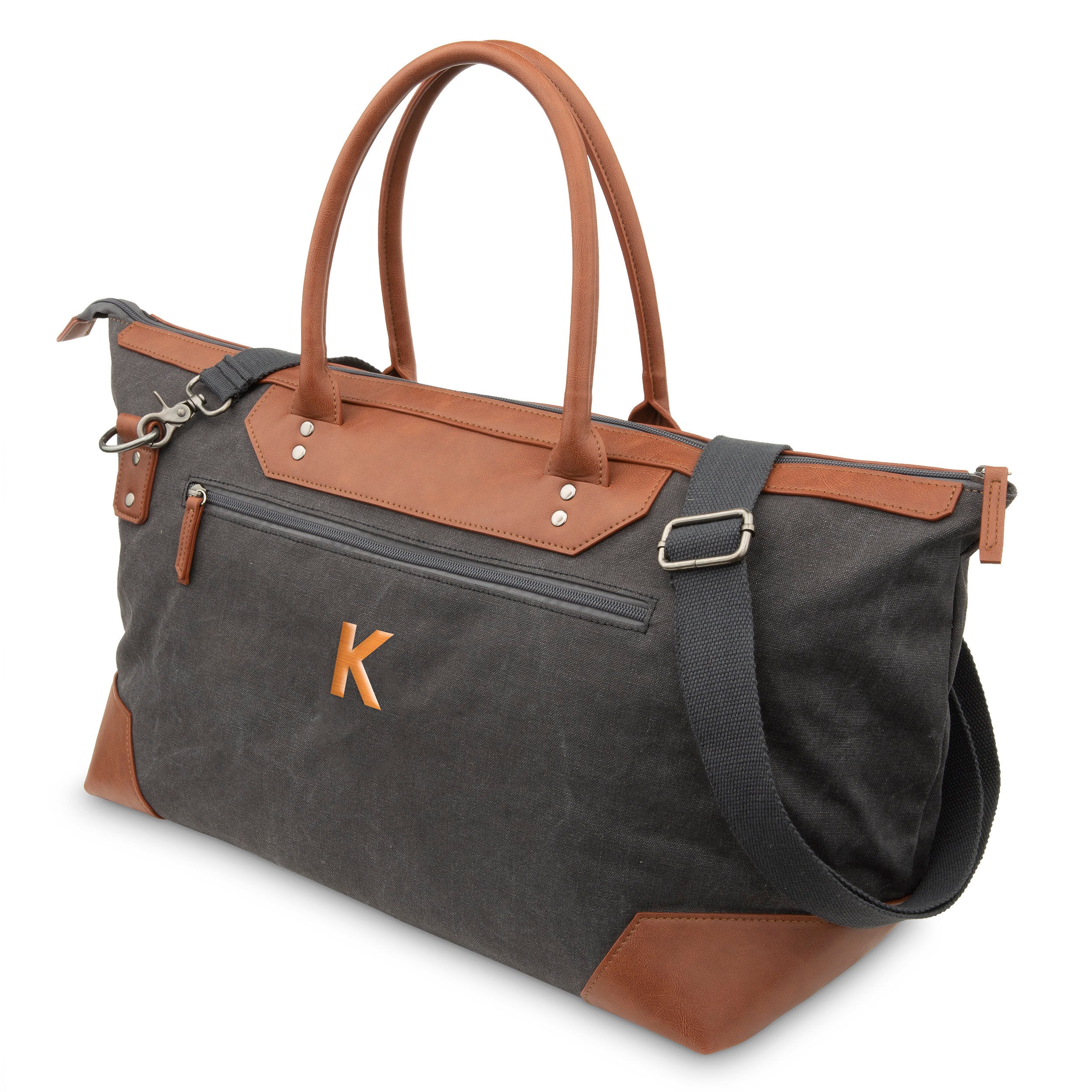 Personalized Weekender Bag Canvas Travel Bag Groomsman - Etsy