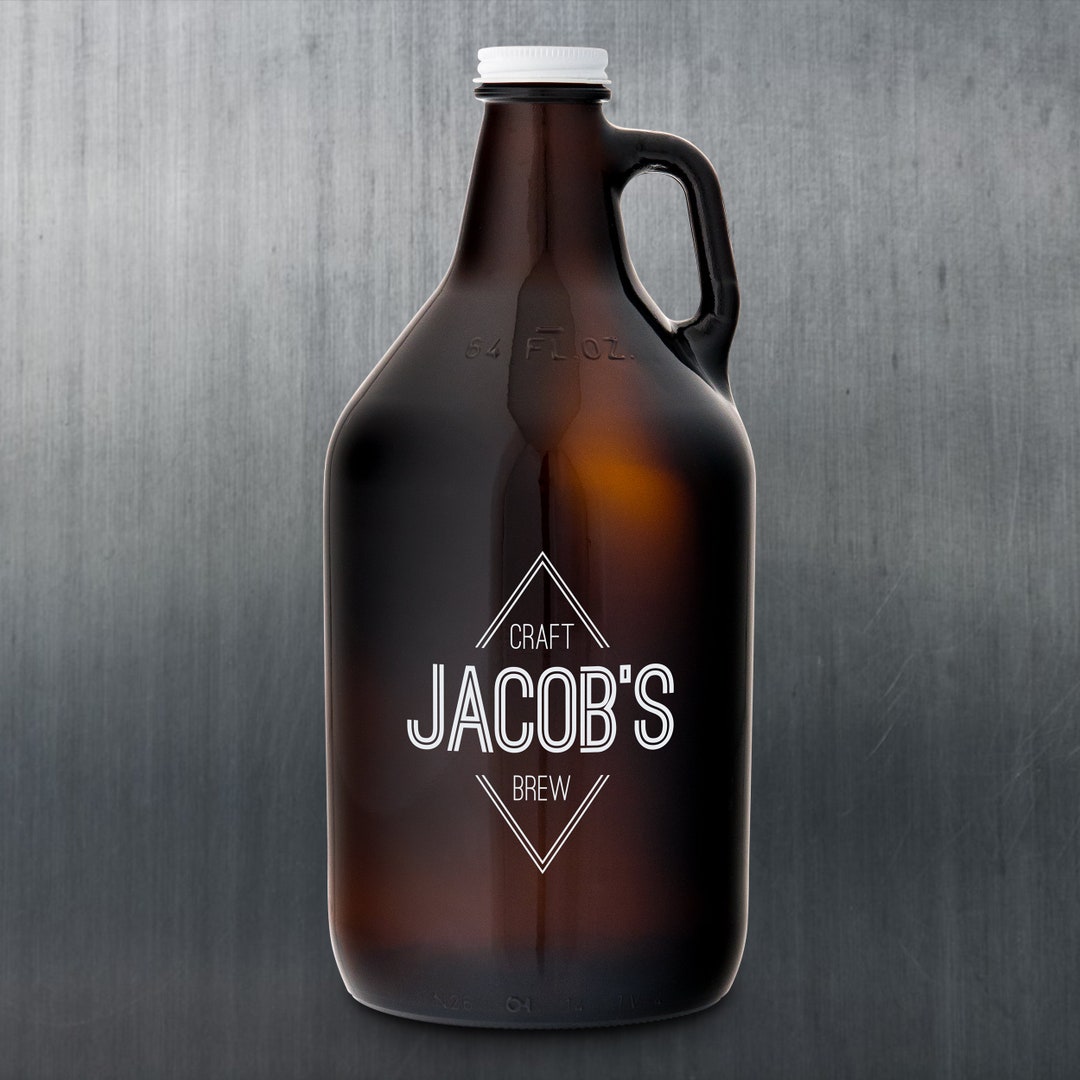 Personalized 64 Oz Beer Growler Beer Growler Custom Beer - Etsy