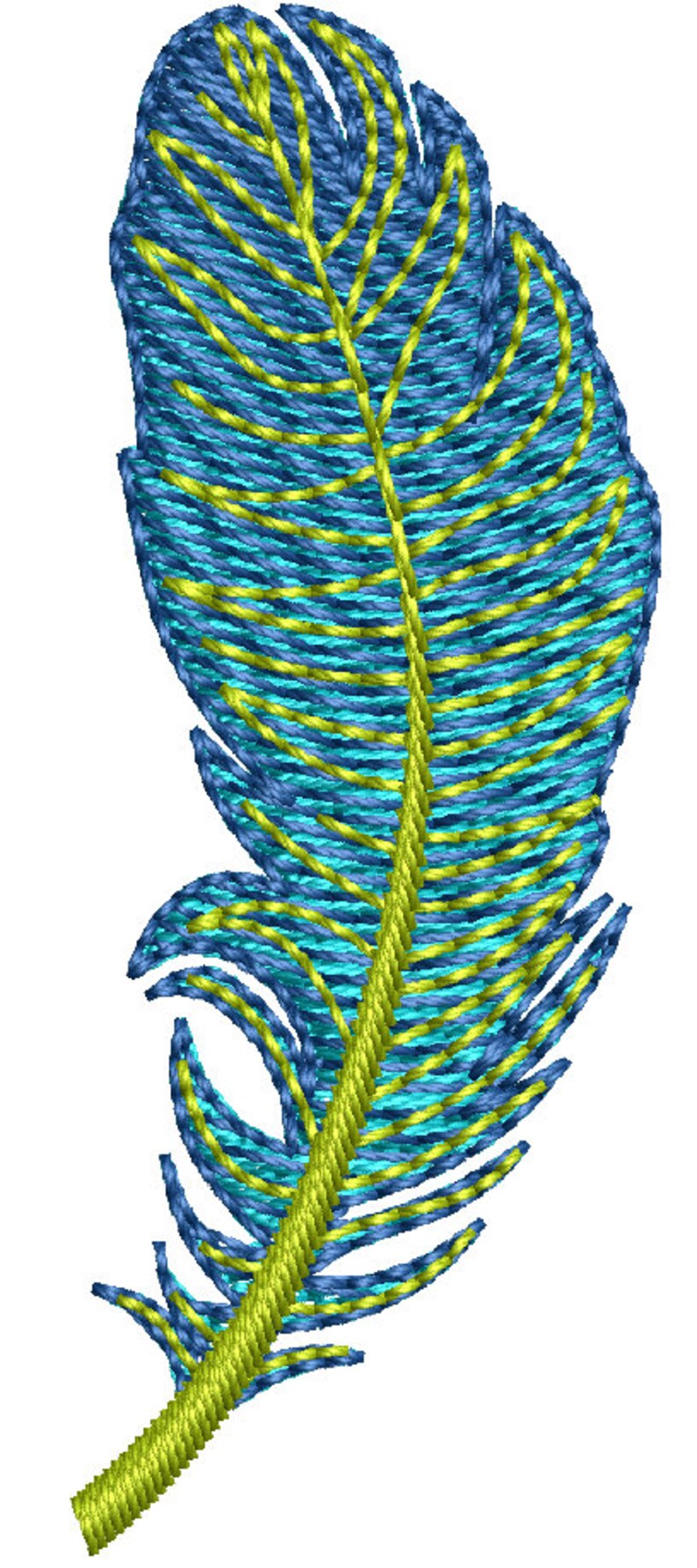 Plume fichier de broderie - Etsy France