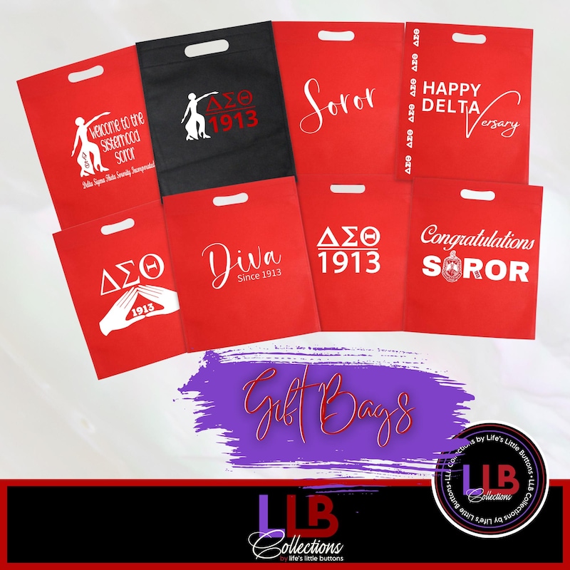 Red Flat Paper Gift Bags - 60+ Gift Ideas for 2025