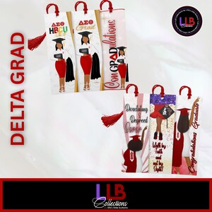 Delta Sigma Theta Bookmark Sets - Etsy
