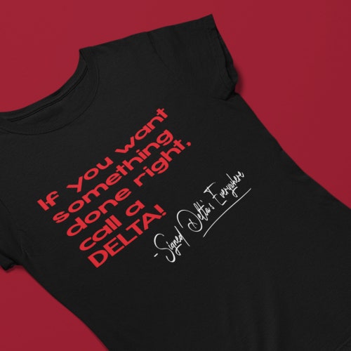 Delta Sigma Theta DST Sorority Greek T-shirt - Etsy