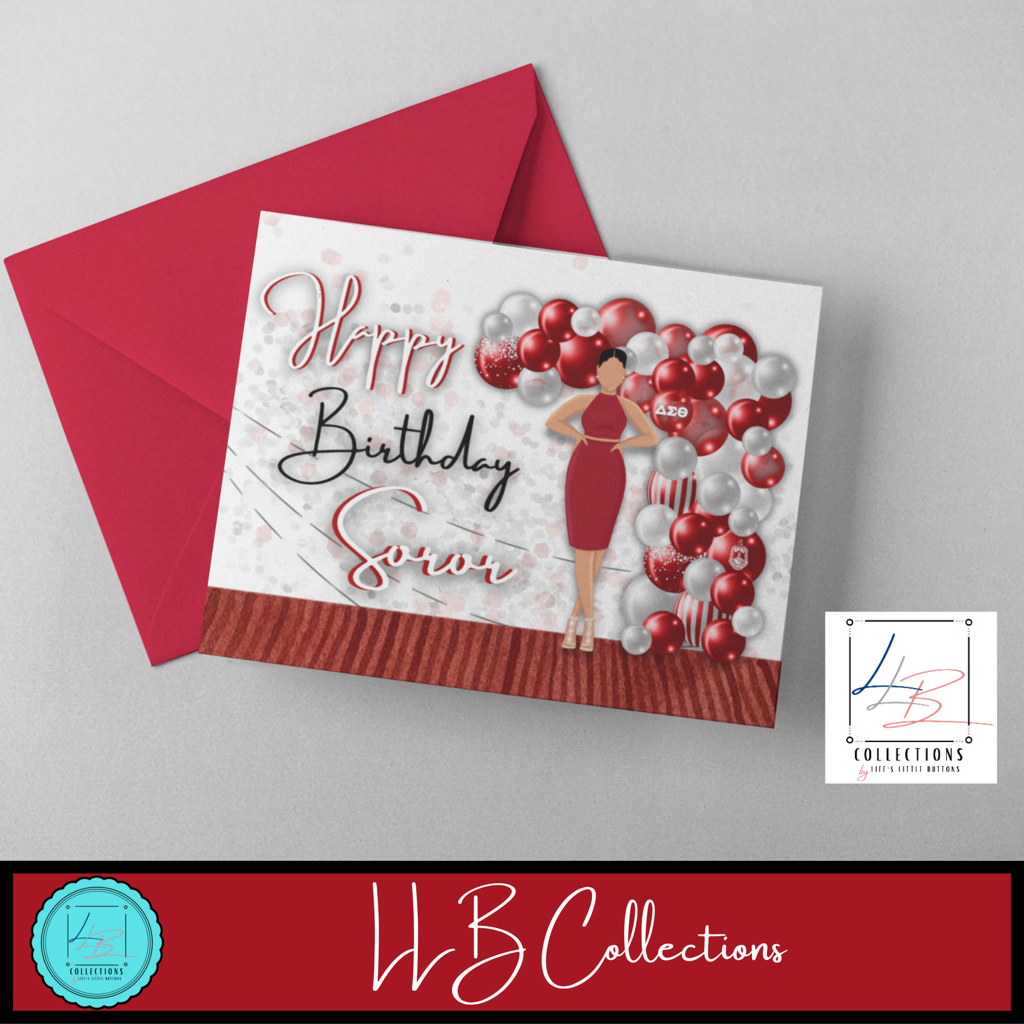 Delta Sigma Theta/happy Birthday Soror/notecard blank - Etsy