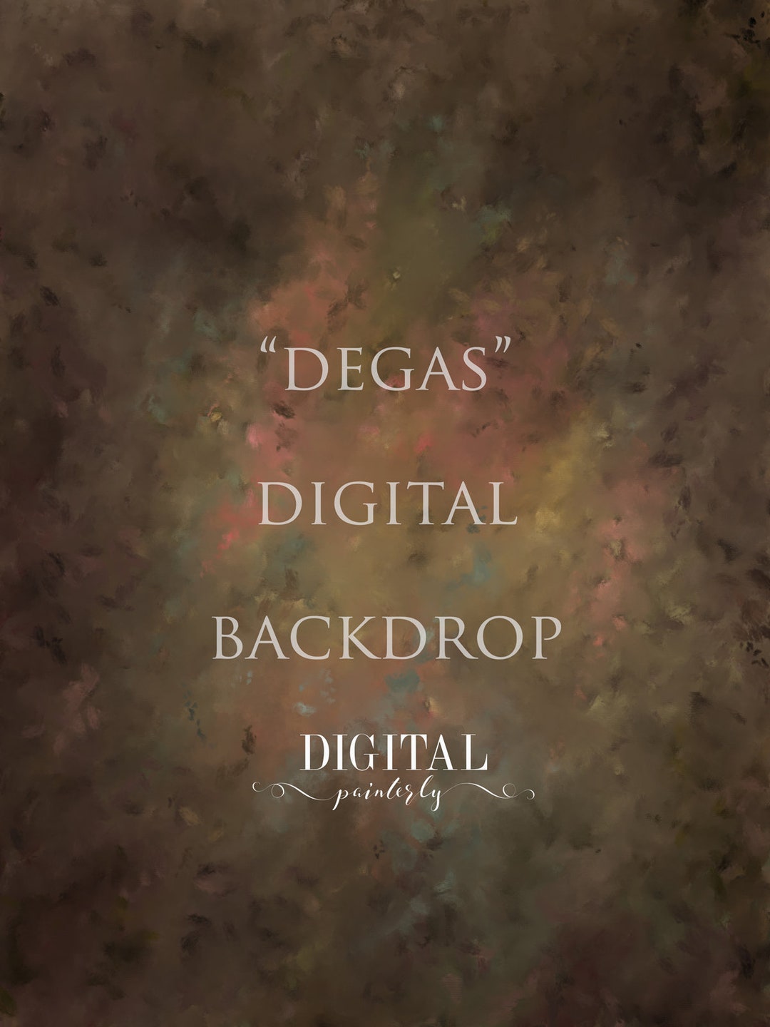 Degas - Digital Hand Painted Backdrop - Etsy