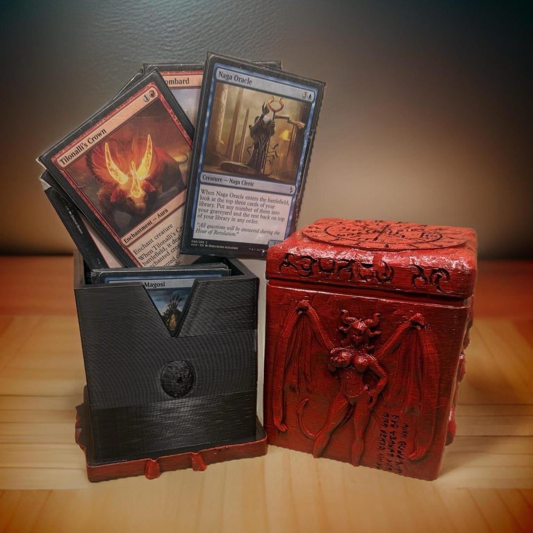 Twilight Succubus Deck Box Commander | the Bonnie Box - Etsy