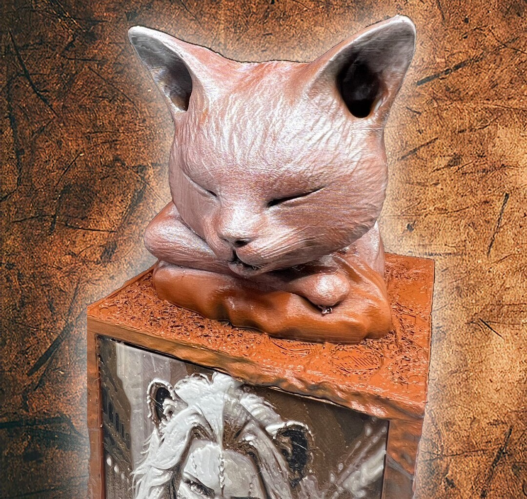 COMMANDER CAT Warriors Magic the Gathering Deck Box Personalized ...