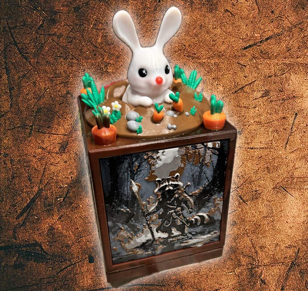 Epic Bunny Deck Box Commander the Bonnie Box - Etsy