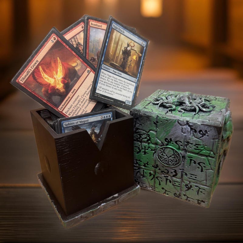 Cthulhu Deck Box - Etsy