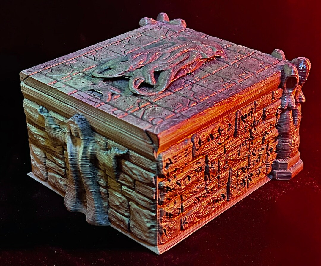 FLAT BOTTOM Mighty Cthulhu HZ Edition Magic the Gathering Deck Box ...