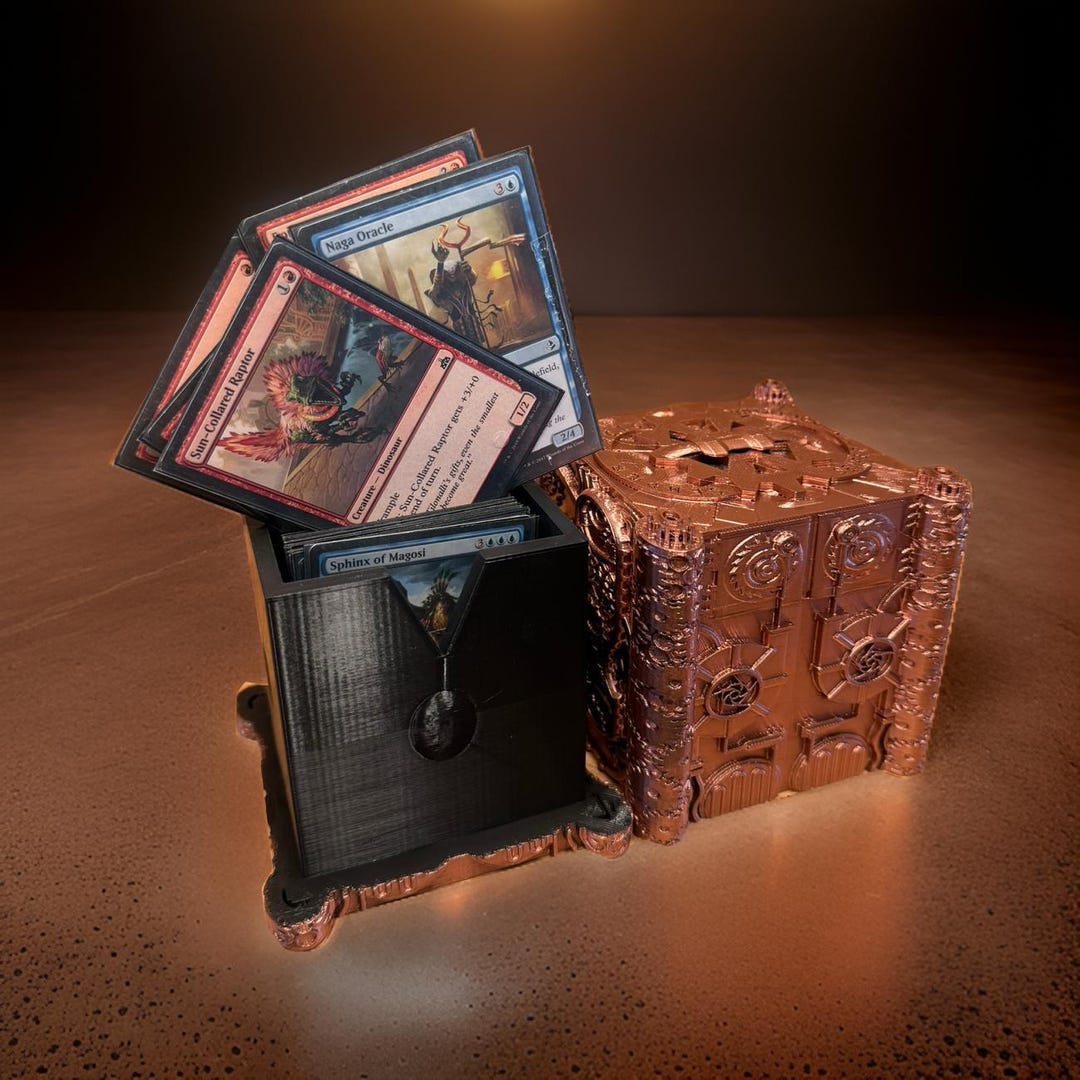 Steampunk Deck Box Commander | the Bonnie Box - Etsy