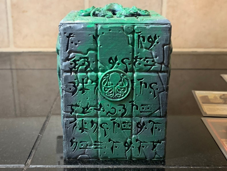 COMMANDER Cthulhu Deck Box Magic the Gathering Deck Box | Etsy