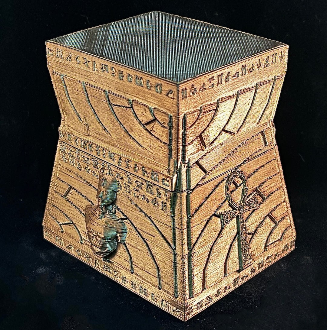 Egypt Deck Box Commander the Bonnie Box - Etsy