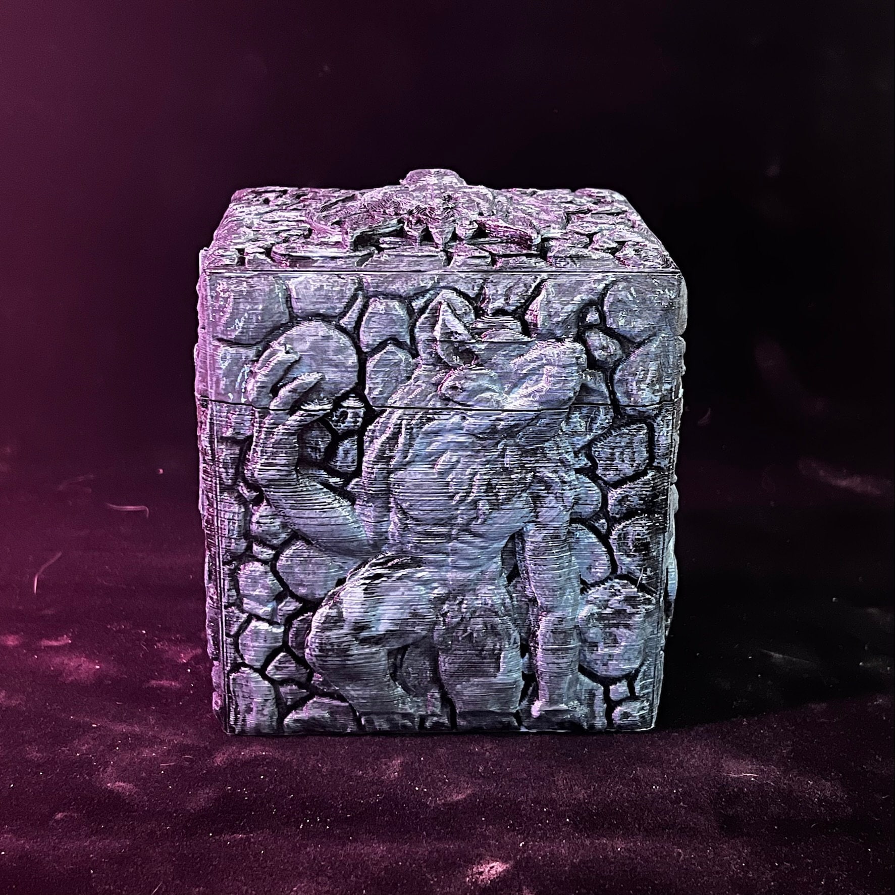 COMMANDER Werewolf Deck Box Magic the Gathering Deck Box - Etsy 日本