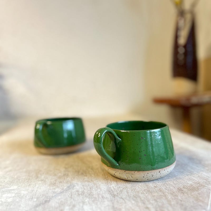 Green Coffee Mugs - Etsy