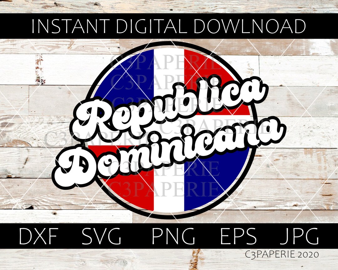Dominican Svg, Dominican Republic, Republica Dominicana, Caribbean Eps ...