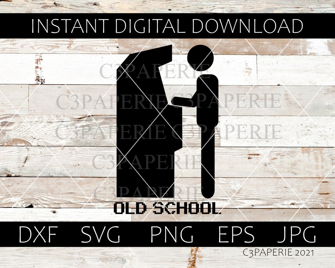 Retro Arcade Svg, Classic Video Game Sign - Etsy