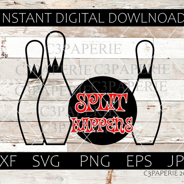 Split Happens Svg - Etsy