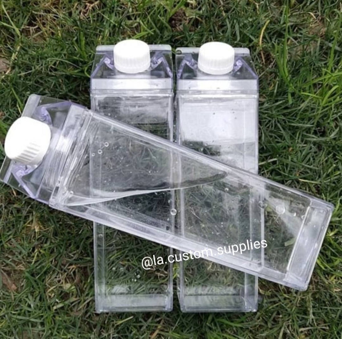 3 plastic milk carton bundle | Etsy