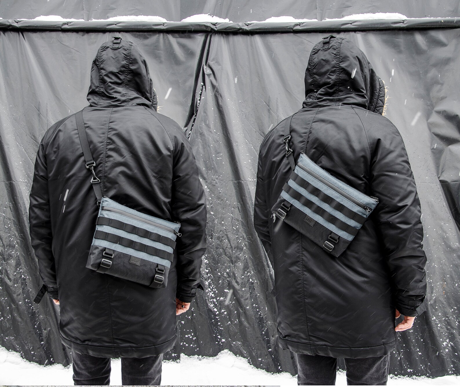 Shoulder Bag Messenger Bag Techwear EDC Bag Commuter bag | Etsy