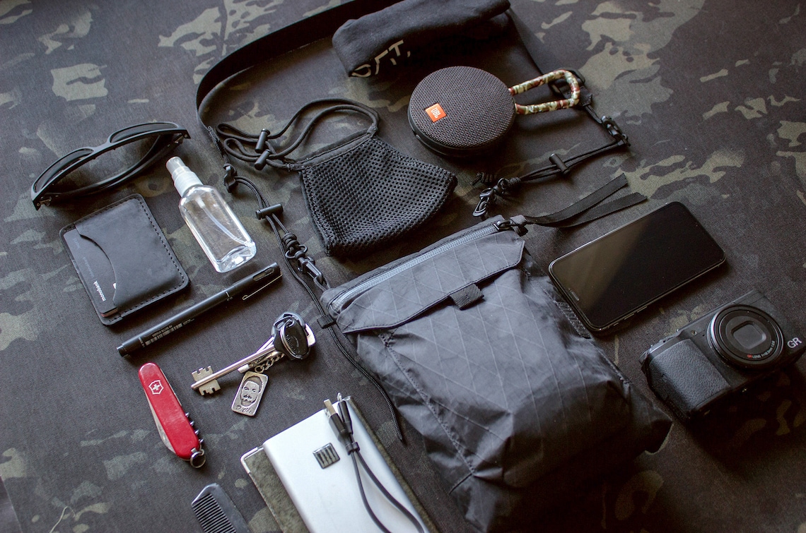 Shoulder Bag Messenger Bag Techwear Sacoche EDC Bag - Etsy