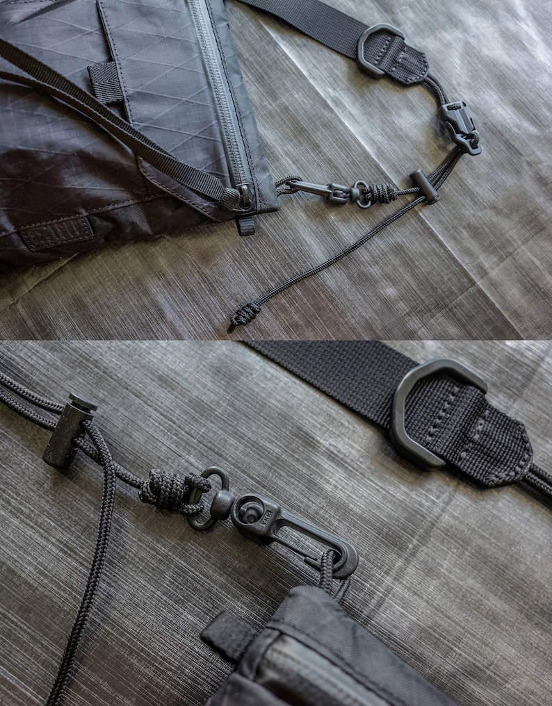 Shoulder Bag Messenger Bag Techwear Sacoche EDC Bag | Etsy