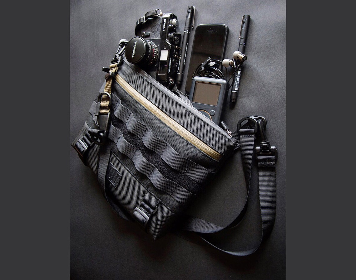 Shoulder Bag Messenger Bag Techwear EDC Bag Commuter Bag - Etsy