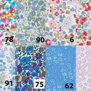 Liberty Print Letters, Cut Out Fabric Letters, Iron on Letters, Letter ...